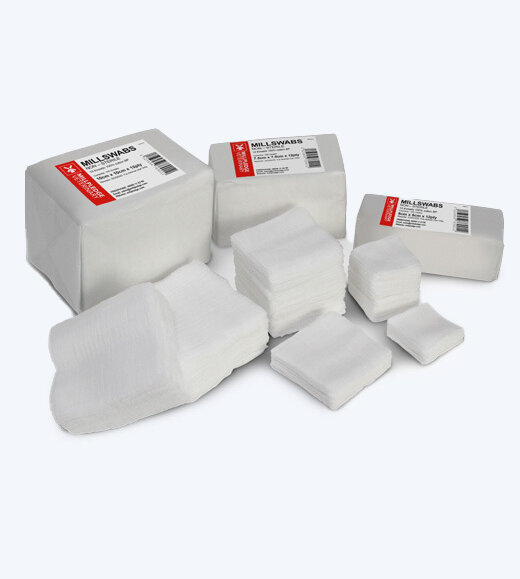 Gauzes Swabs & Cotton Wools | Millpledge